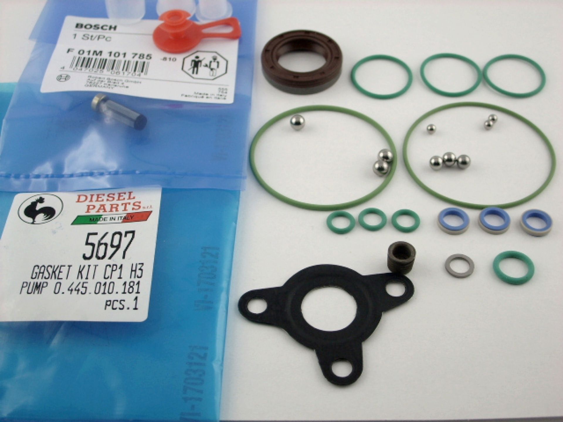 ZESTAW USZCZELEK POMPY WTRYSKOWEJ CR CP1H3 / R70/10-89S ; CITROEN; FIAT ...
